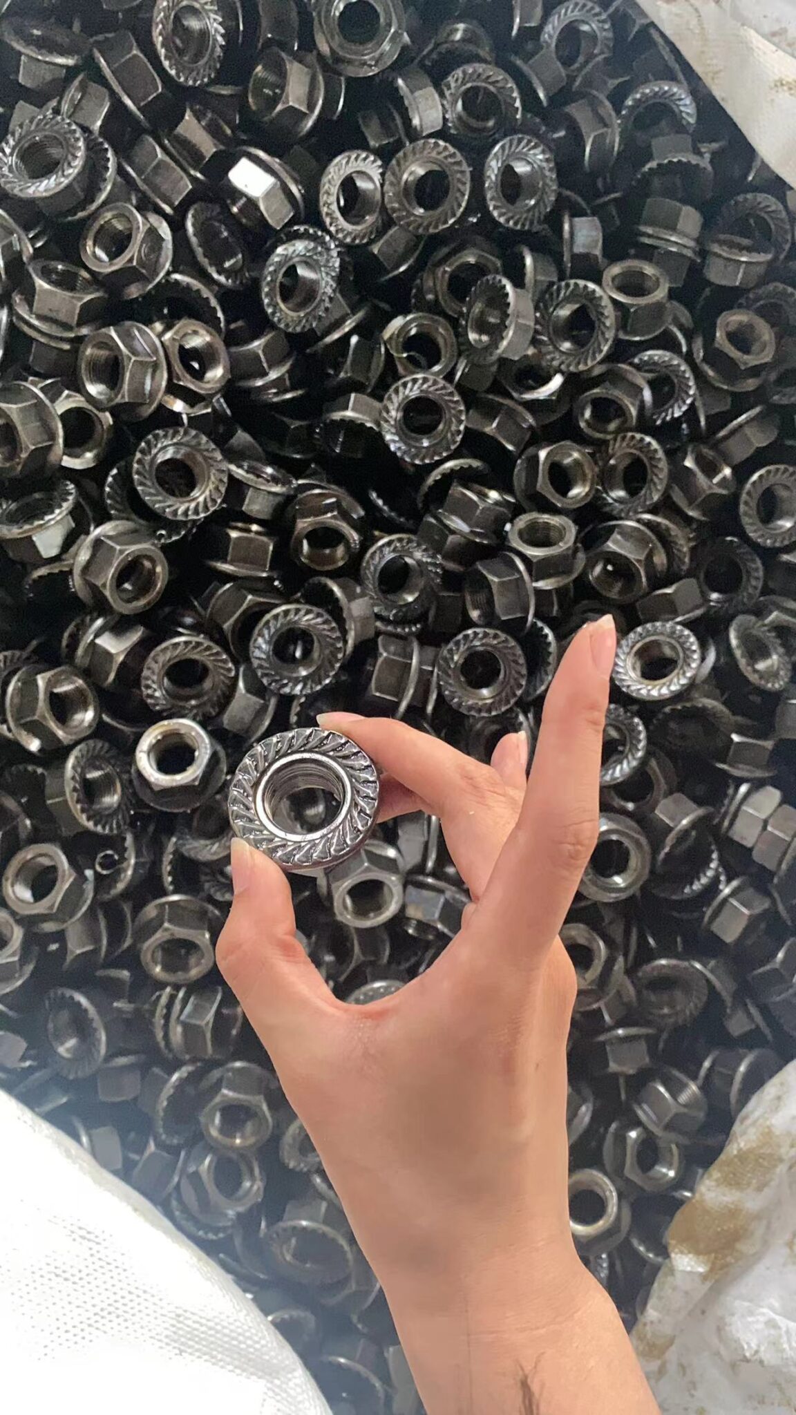 DIN6923 flange nut – Bolt-Nut-Car Repair-Internal Explosion-Screw ...